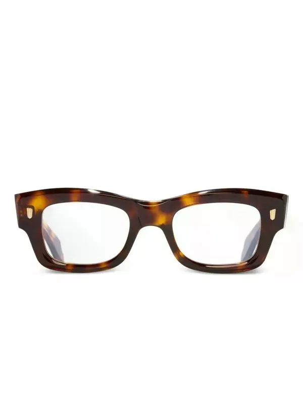 CUTLER & GROSS Square-frame Glasses - Brown