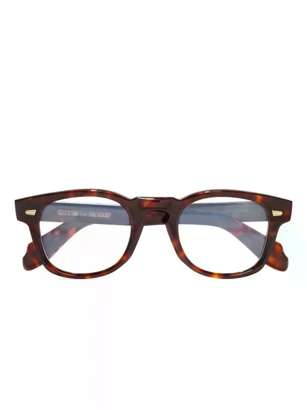 CUTLER & GROSS Tortoiseshell-effect Glasses