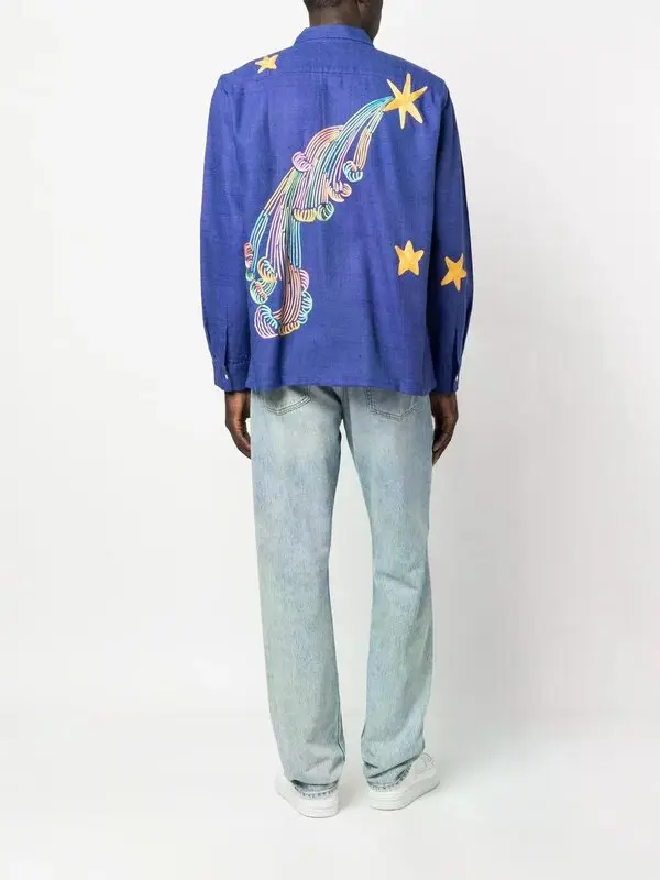 SKY HIGH FARM WORKWEAR Botticelli Star-patch Shirt
