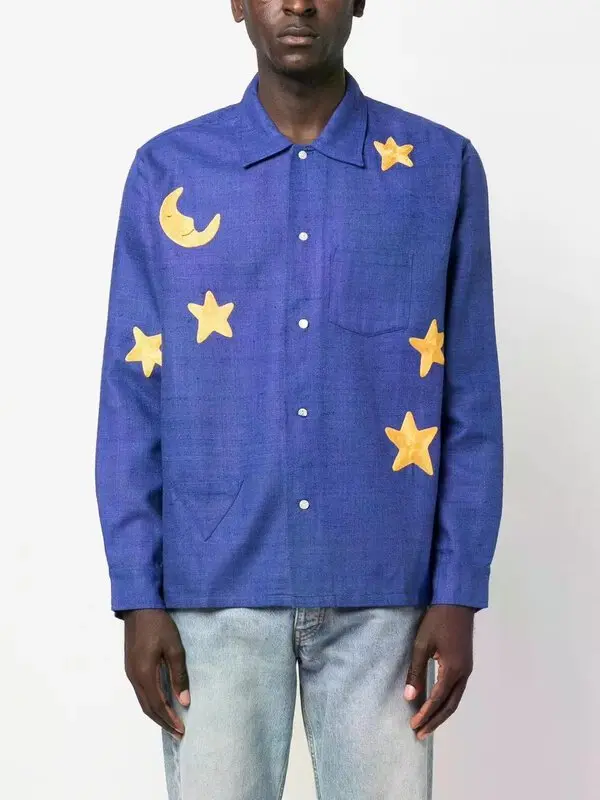 SKY HIGH FARM WORKWEAR Botticelli Star-patch Shirt