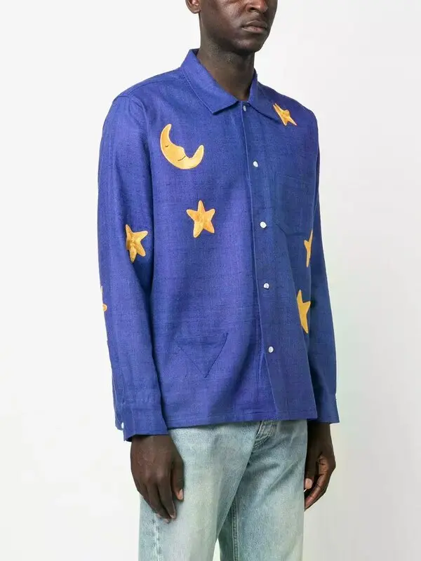 SKY HIGH FARM WORKWEAR Botticelli Star-patch Shirt