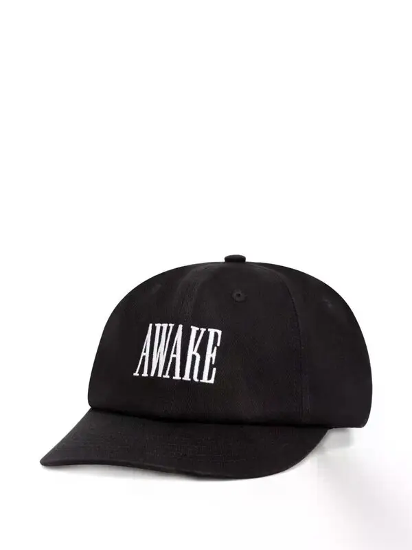 AWAKE NY Logo-embroidered Cap - Black