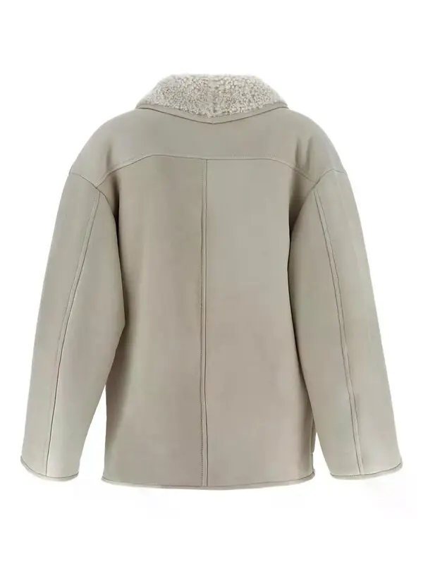 SALVATORE SANTORO Shearling Jacket - Neutrals
