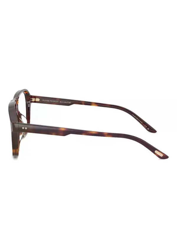 Oliver Spencer X Khaite Eyeglasses - Brown