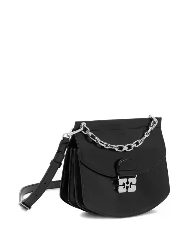 GANNI Logo-plaque Cross Body Bag