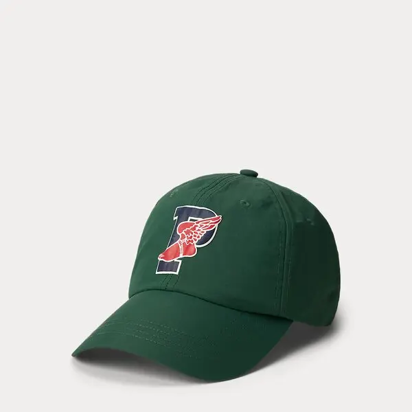 Ralph Lauren P-wing Ripstop Ball Cap - College Green