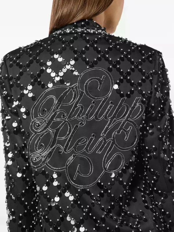 Philipp Plein Paillettes Blazer