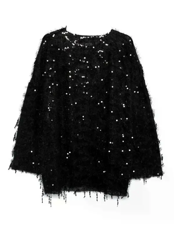 NICCOLO PASQUALETTI Sequin-embellished Top