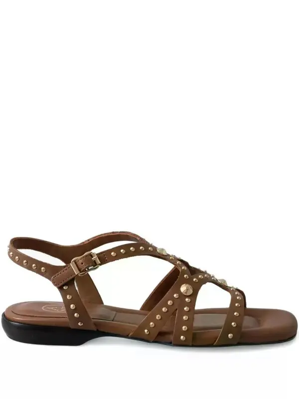 Ash Leather Sandals