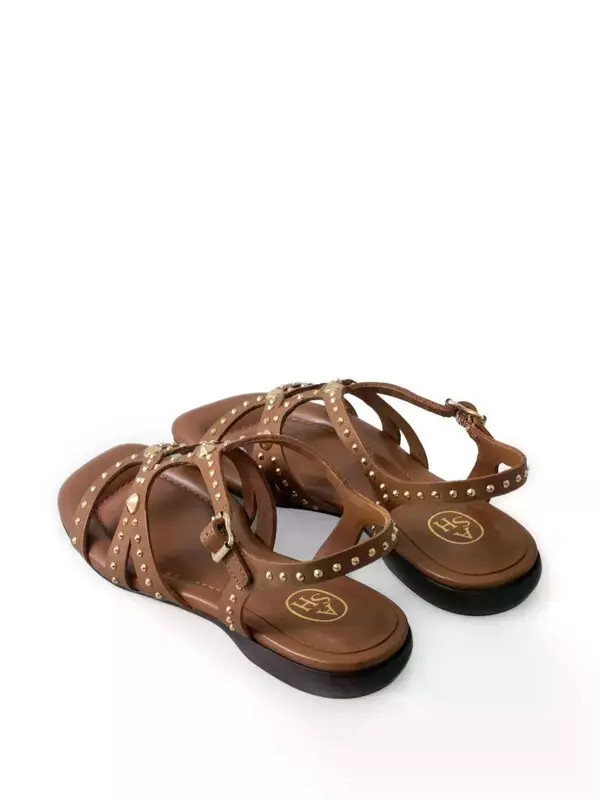Ash Leather Sandals