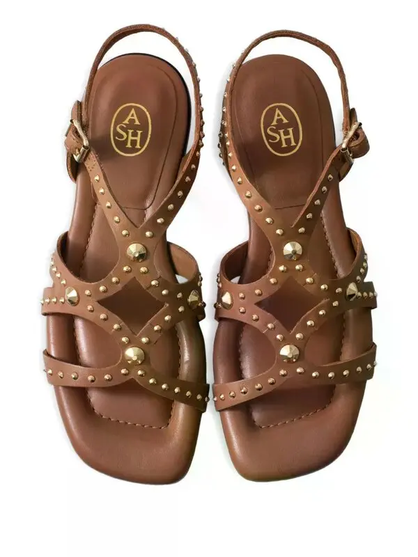 Ash Leather Sandals