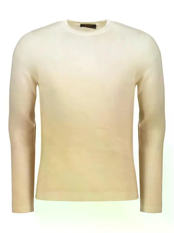 MOORER Gradient-effect Jumper - Neutrals