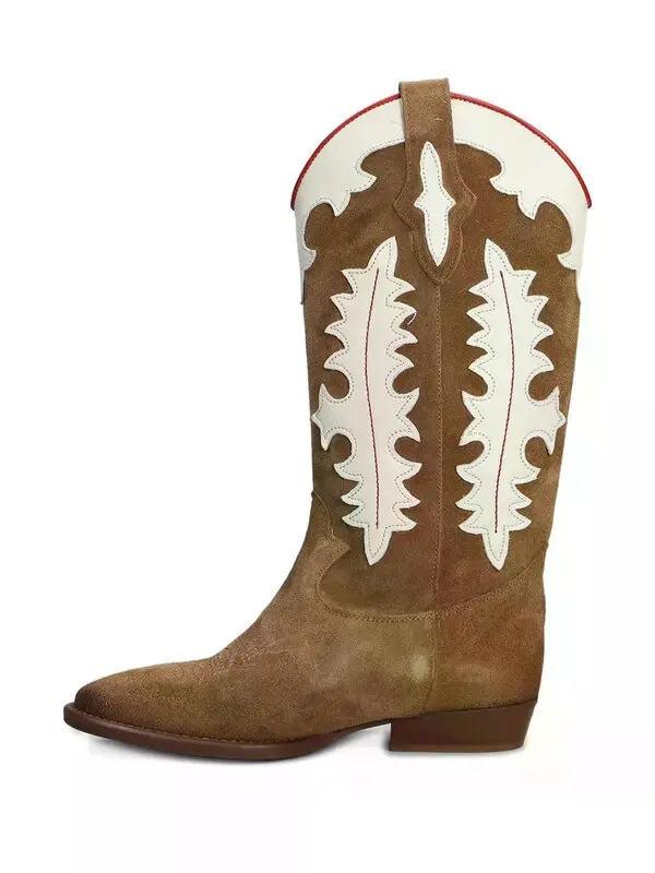 GISEL MOIRE 30mm Kansas Cowboy Boots