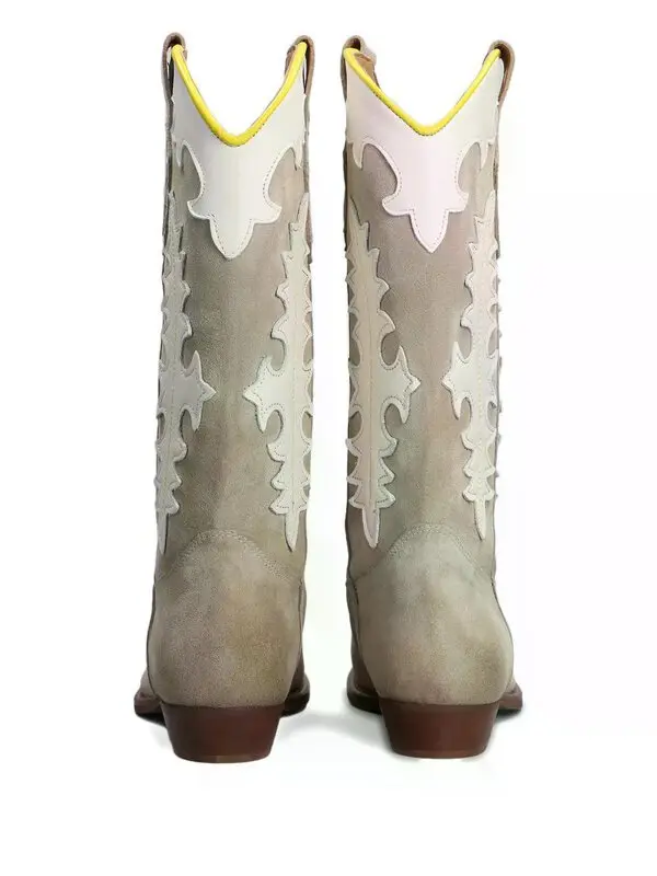 GISEL MOIRE 30mm Kansas Cowboy Boots