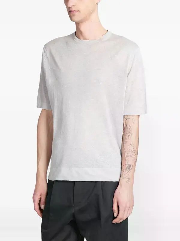 BALLANTYNE Linen T-shirt