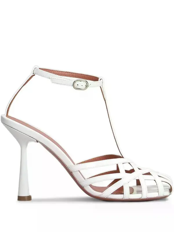 CASTAGNA 100mm Lidia Sandals - White