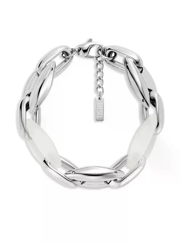DIESEL® Chain Link Bracelet - Silver