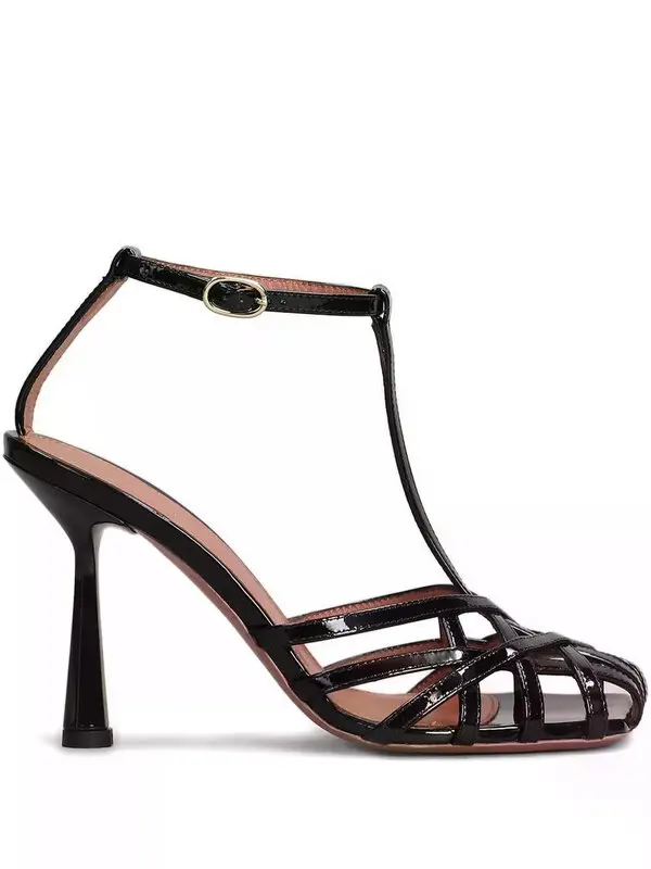 CASTAGNA 100mm Lidia Sandals - Black
