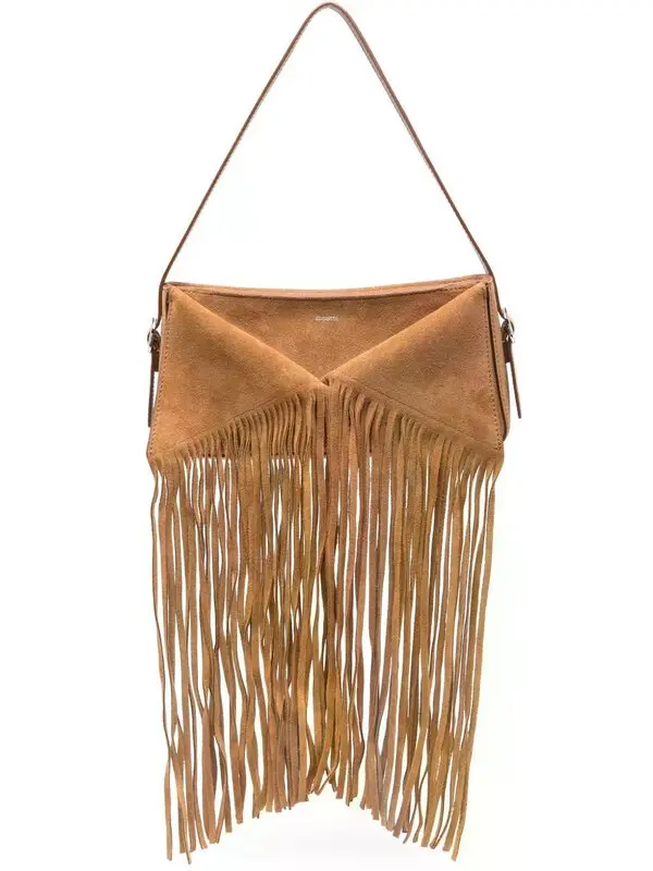 Coperni Suede Shoulder Bag - Brown