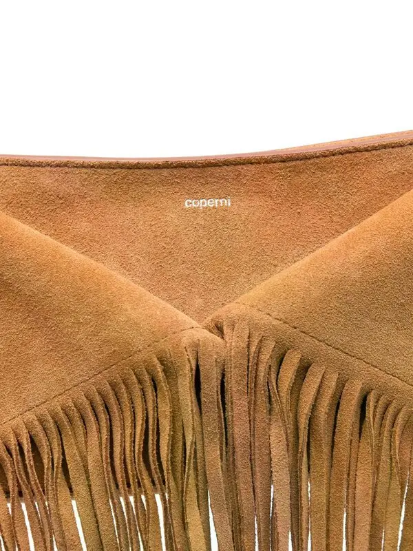 Coperni Suede Shoulder Bag - Brown