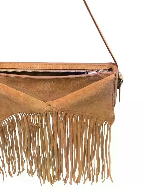 Coperni Suede Shoulder Bag - Brown