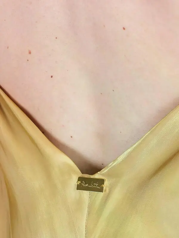 RHEA COSTA Gigi Maxi Dress - Gold