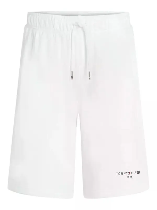 Tommy Hilfiger Logo Track Shorts - White