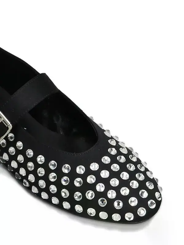 GISEL MOIRE Crystal-embellished Pumps