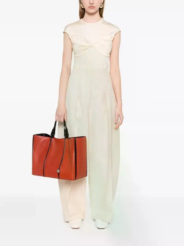 Jacquemus Le Pantalon Ovalo Trousers - Neutrals
