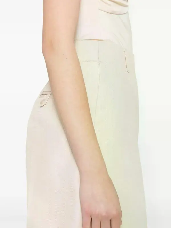 Jacquemus Le Pantalon Ovalo Trousers - Neutrals