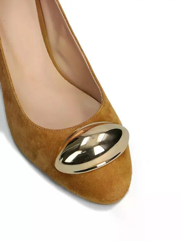 ISABEL FERRANTI 55mm Suede Pumps