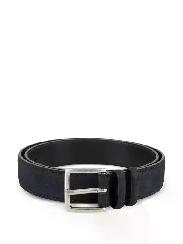 ORTIGNI Leather Belt - Notte