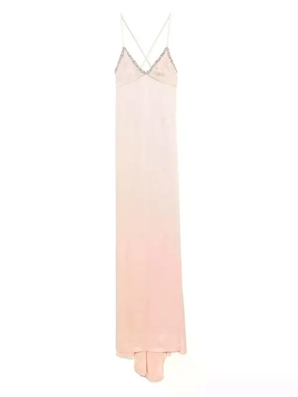Amen Satin-finish Dress