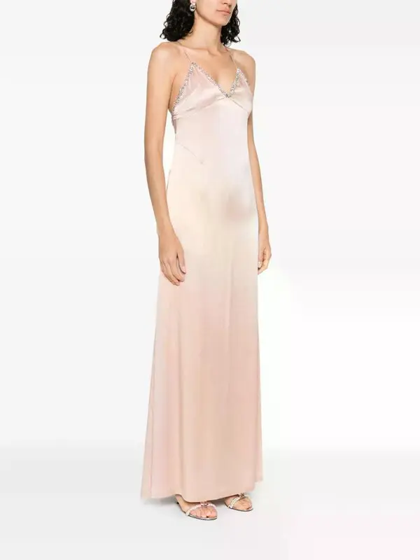 Amen Satin-finish Dress