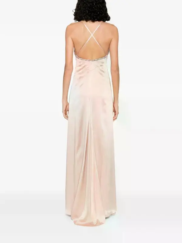 Amen Satin-finish Dress