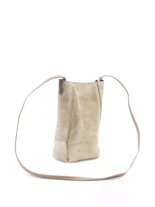 Brunello Cucinelli Suede Shoulder Bag
