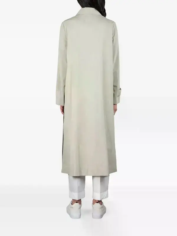 MOORER Button-down Trench Coat