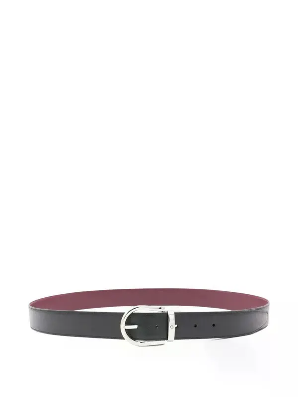 Montblanc Leather Belt - Black