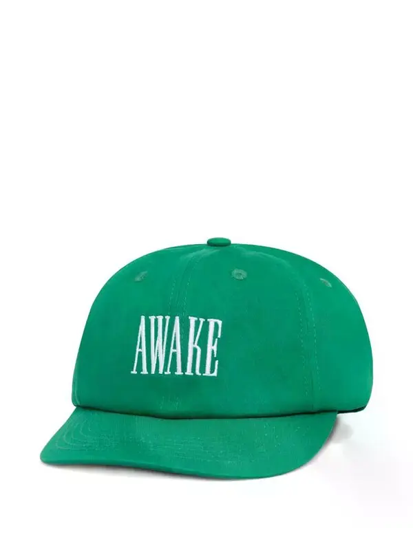 AWAKE NY Logo-embroidered Cap - Green