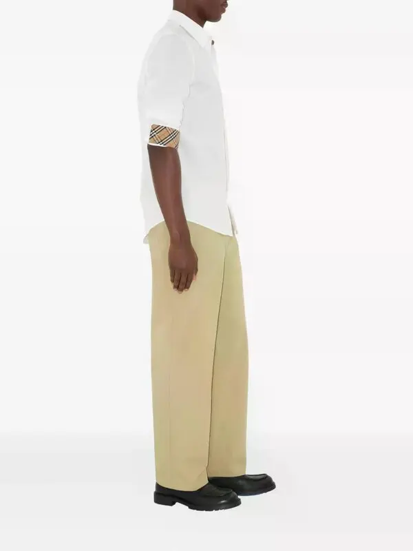 Burberry Cotton Poplin Shirt - White