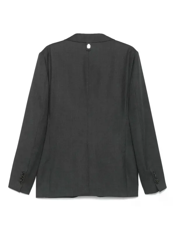 BILLIONAIRE Wool Blazer - Black