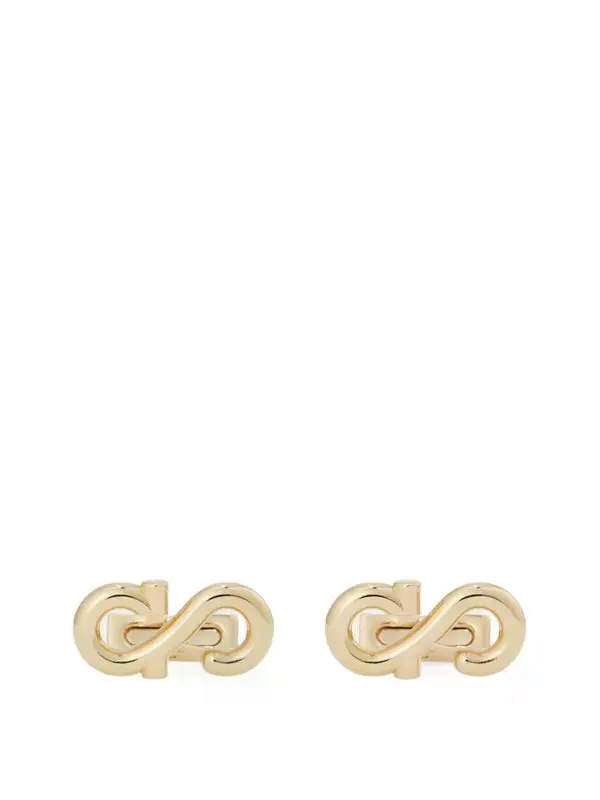 FERRAGAMO Gancini-hook Cufflinks - Gold