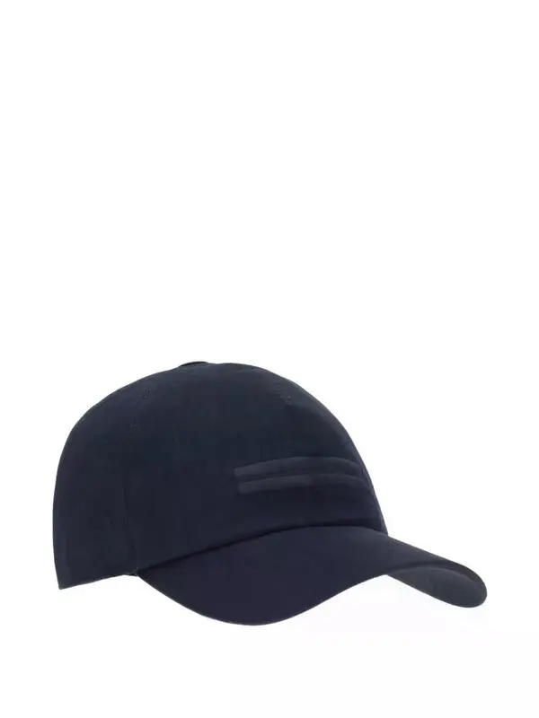 Zegna Oasi Lino Baseball Cap - Blue