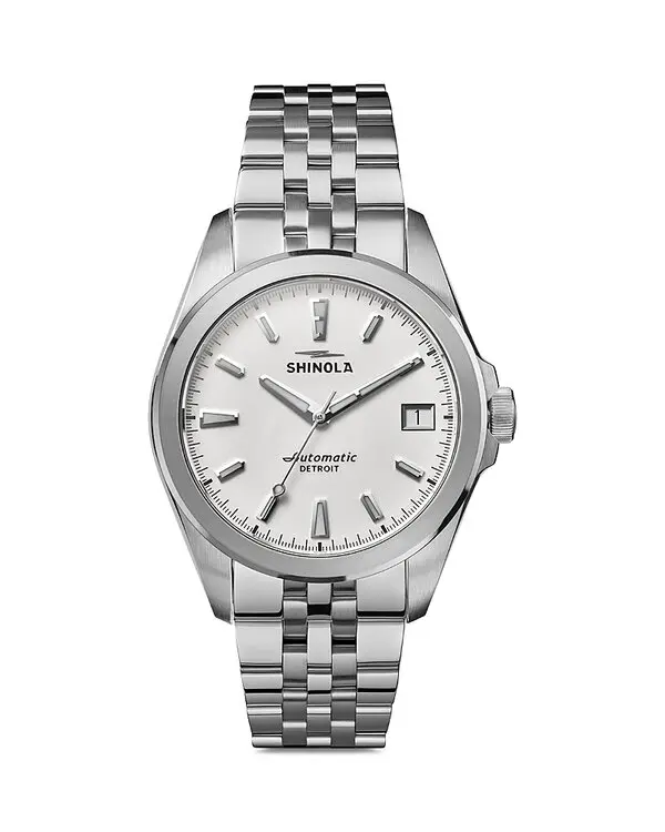Shinola Circadian Monster Watch, 36mm - Silver/silver