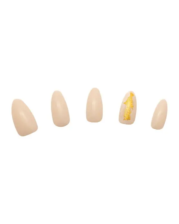 NAIL REFORMATION Press On Nails - Golden Icicle