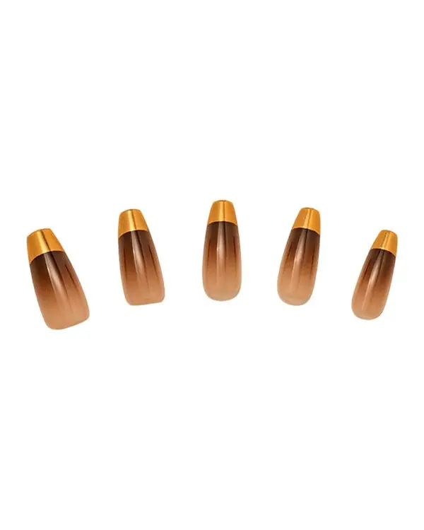 NAIL REFORMATION Press On Nails - Maple Metallic