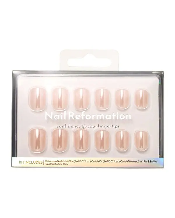 NAIL REFORMATION Press On Nails - Natural Glow