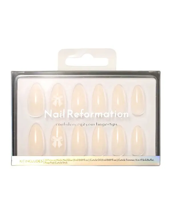 NAIL REFORMATION Press On Nails - Silk Bow