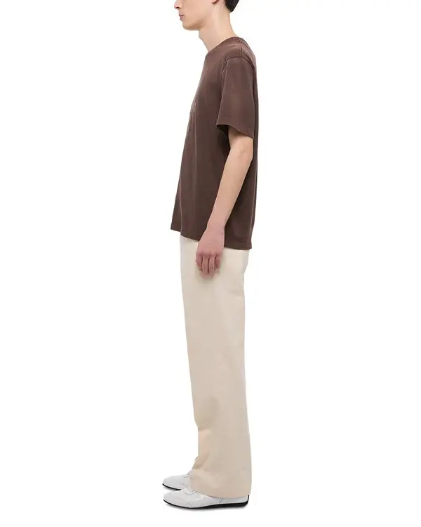 Helmut Lang Lazer Short Sleeve Logo Tee - Espresso
