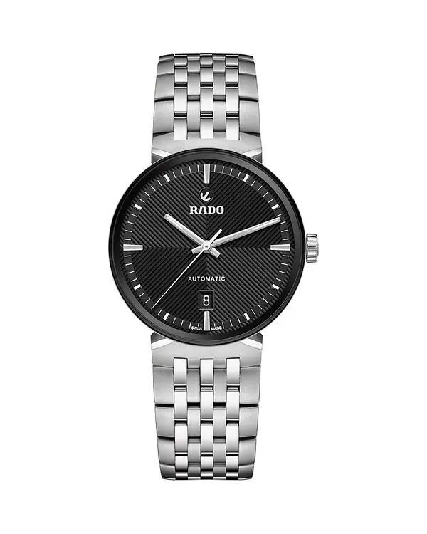RADO Florence Automatic Watch, 39mm - Black/silver